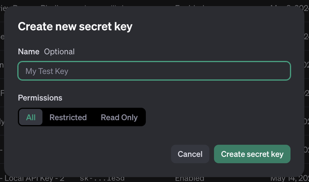 How to guide in Creating API Key and Access Organization ID